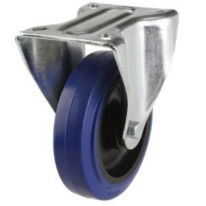 Heavy Duty Castors Elastic Non Marking Rubber | Castors