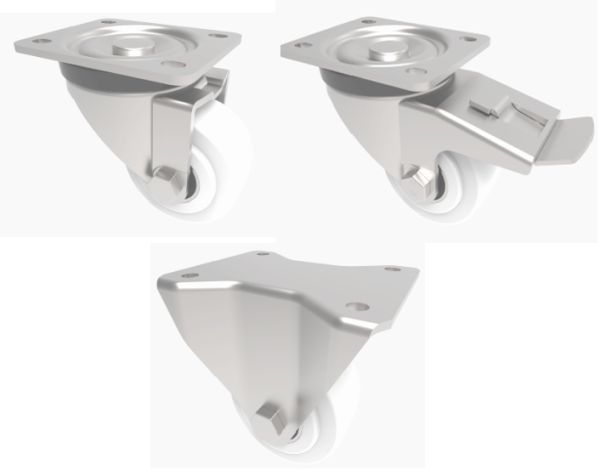 Heavy Duty Castors Heavy Duty Low Level Range|Castors