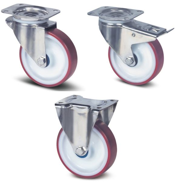 Stainless Steel Castors | Castors