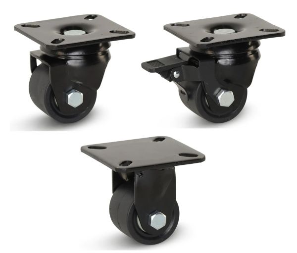 Heavy Duty Low Level Range Heavy Duty Castors (80Kg to 800Kg) | Castors