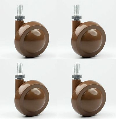 Kenrick 50mm M8 Threaded Stem Fitting - Set of 4 (BEIGE)