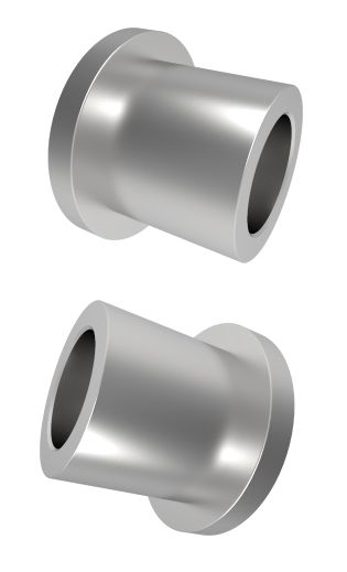 Top Hat Reducer Spacers 20mm x 12mm (To Suit 20mm Bore Ball Bearing Wheels)
