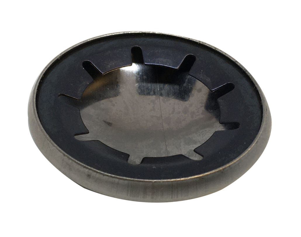 Dome Starlock Chrome Axle Cap